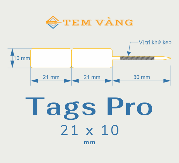 Tem 21×10 Tags Pro – Tem Vàng – Chuyên Tem Nhãn Ngành Vàng | In Tem ...